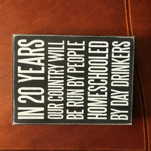 Accents | Wooden Plack | Poshmark